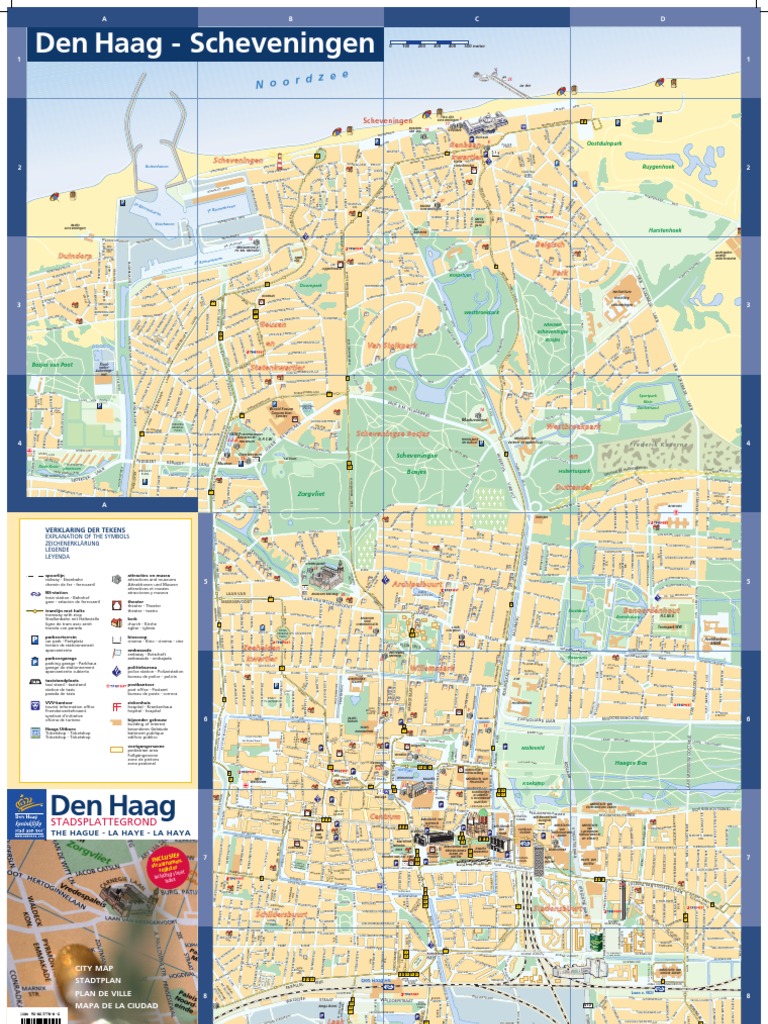 Map The Hague and Scheveningen | PDF
