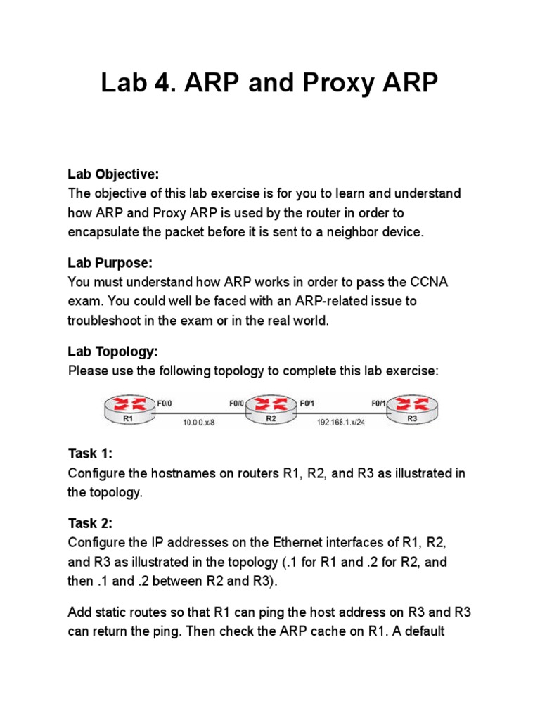 Lab 4 | PDF | Computer Science | Network Layer Protocols