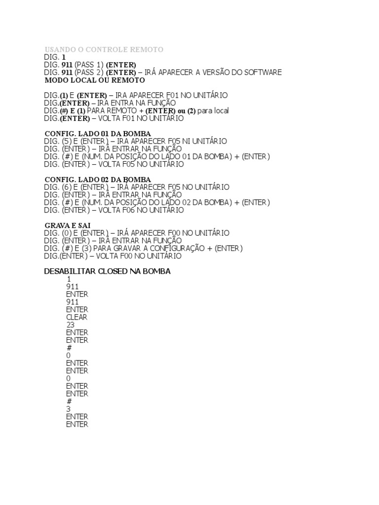 Manual Wayne 3g | PDF