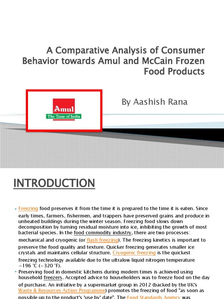 A Comparative Analysis of Consumer Behavior Towards Amul | PDF | Sampling (Statistics)