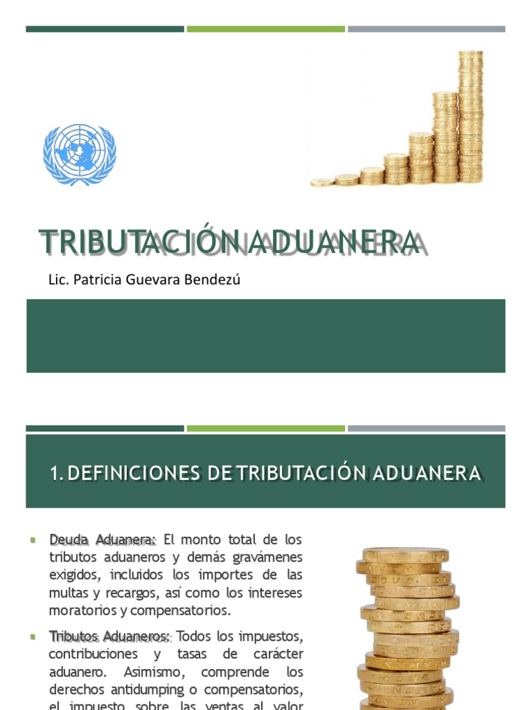 Sesion 8 - Tributacion Aduanera | PDF | Impuestos | aduana