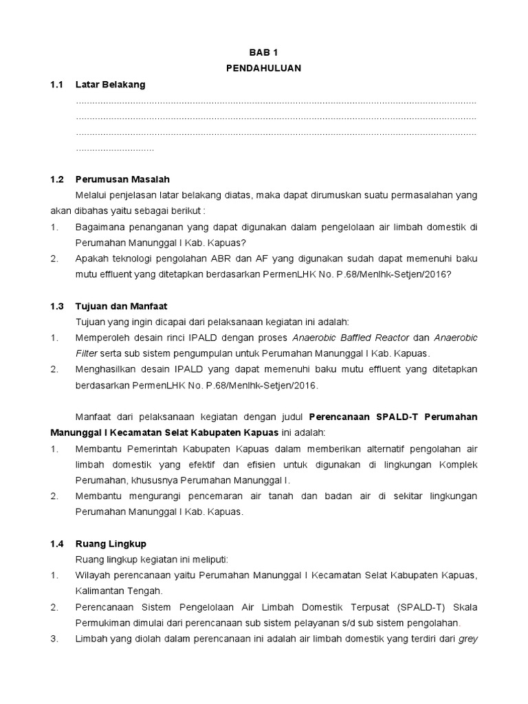 Kel 4 SPALDT 2022 - Revisi Perhitungan Dimensi Saluran Pipa | PDF