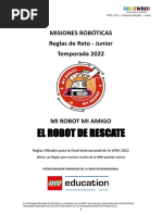 WRO Venezuela 2025: Categorías y Reglas | PDF | Robot | Robótica
