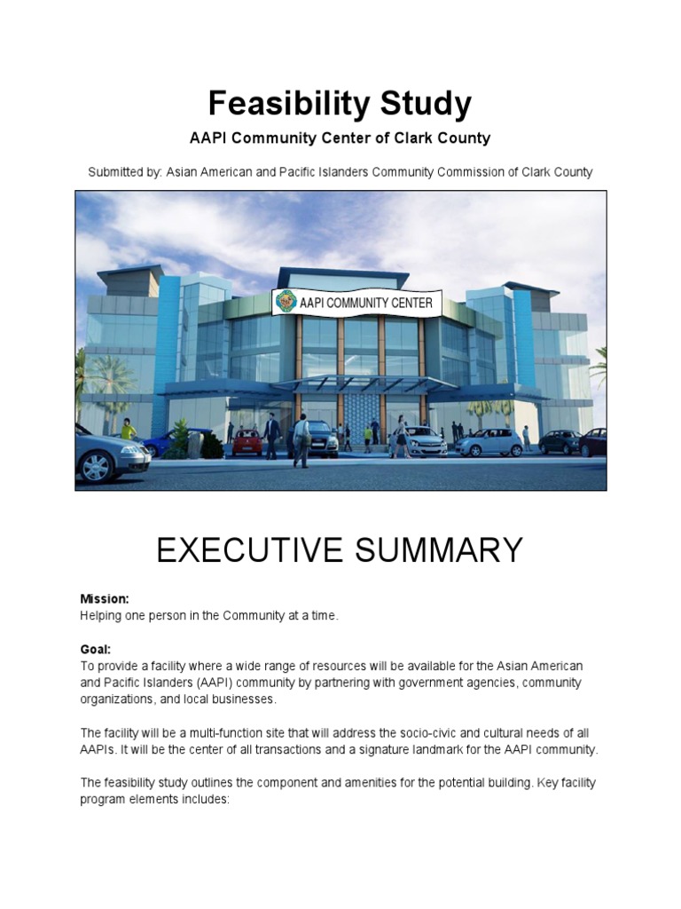 Feasibility Study - Final Edition Ver. 2 | PDF | Community | Asia