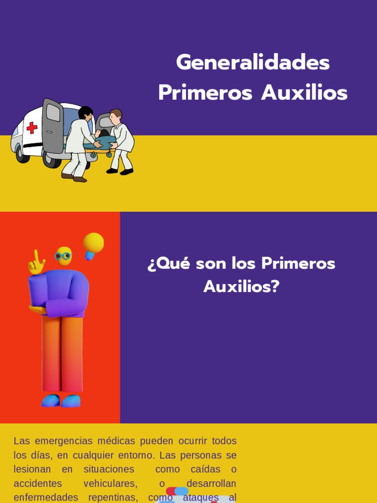 Guía Básica de Primeros Auxilios | PDF | Primeros auxilios | Medicina
