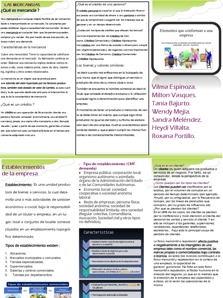 Trifolio | PDF | Business | Bienes