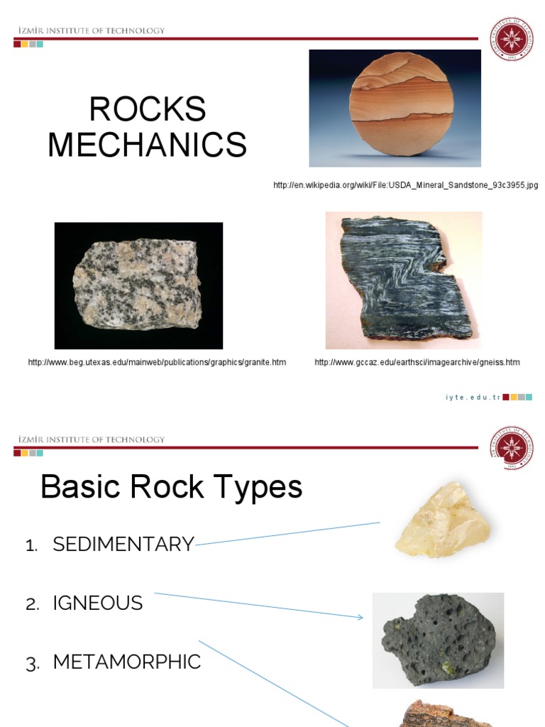Understanding Rock Mechanics: A Comprehensive Guide to Igneous, Sedimentary, and Metamorphic ...