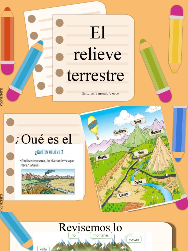 El Relieve | PDF | Geografía | Hidrografía