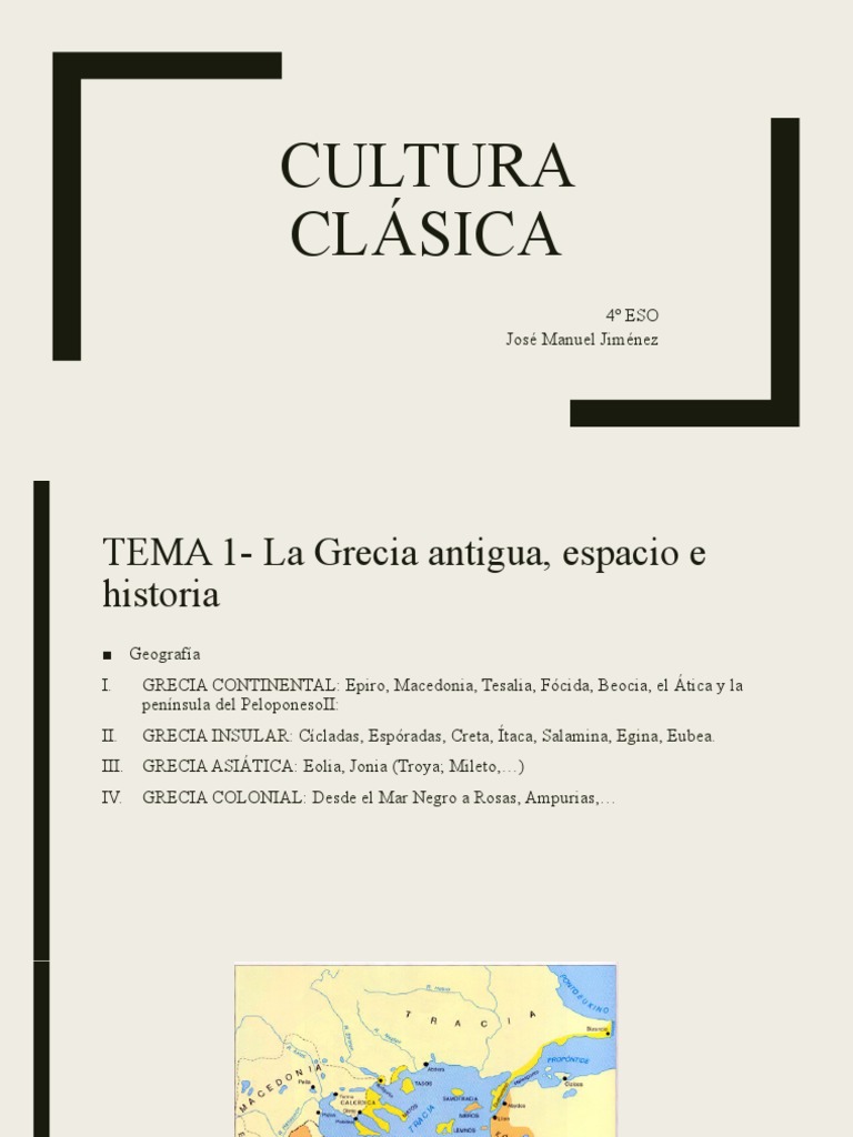 Historia y Geografía de la Grecia Antigua | PDF | Antigua Grecia | Esparta