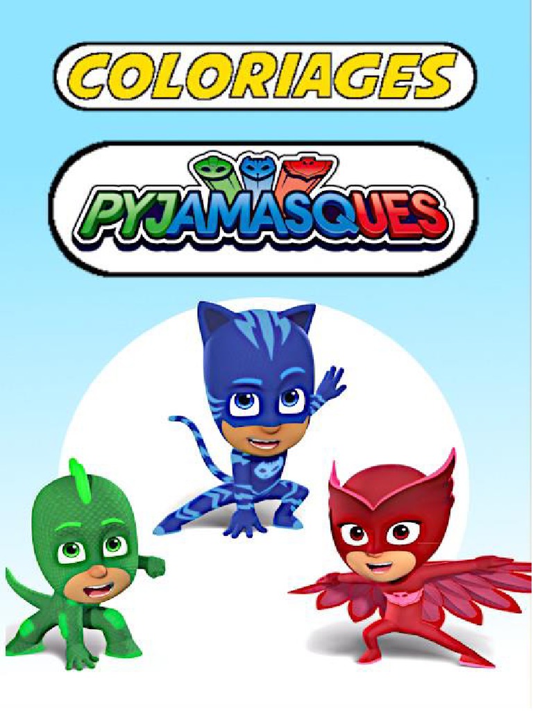 Coloriage Pyjamasque PDF | PDF
