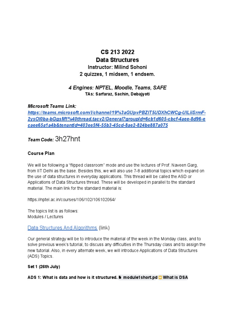 CS 213 2022 | PDF | Mathematics | Algorithms And Data Structures