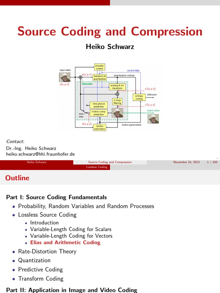 03 Arithmetic Coding Download Free Pdf Data Compression Computer Science