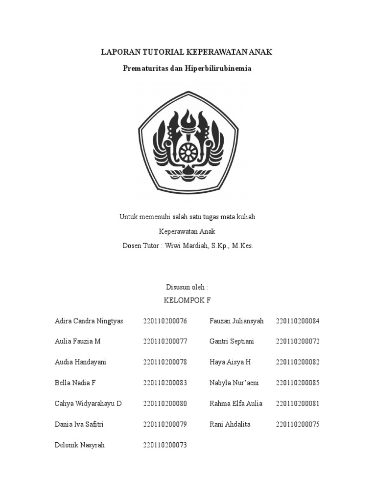 Penugasan Tutor Kep. Anak | PDF | Kesehatan Holistik