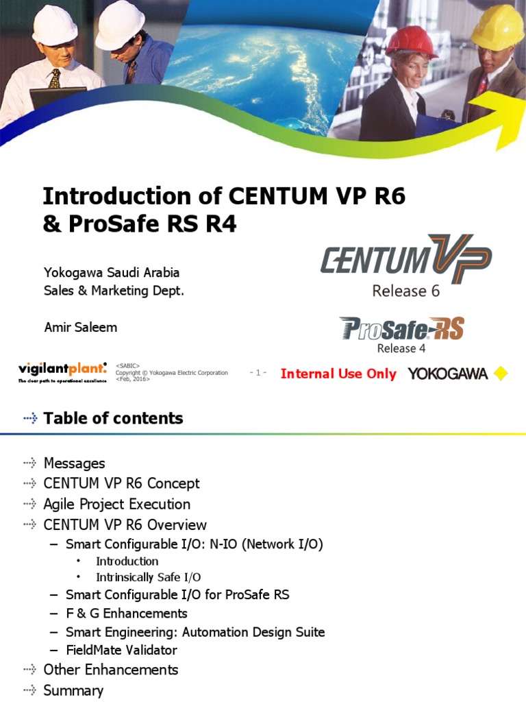 Introduction of CENTUM VP R6 RS R4 Full | PDF | Alternating Current | Relay