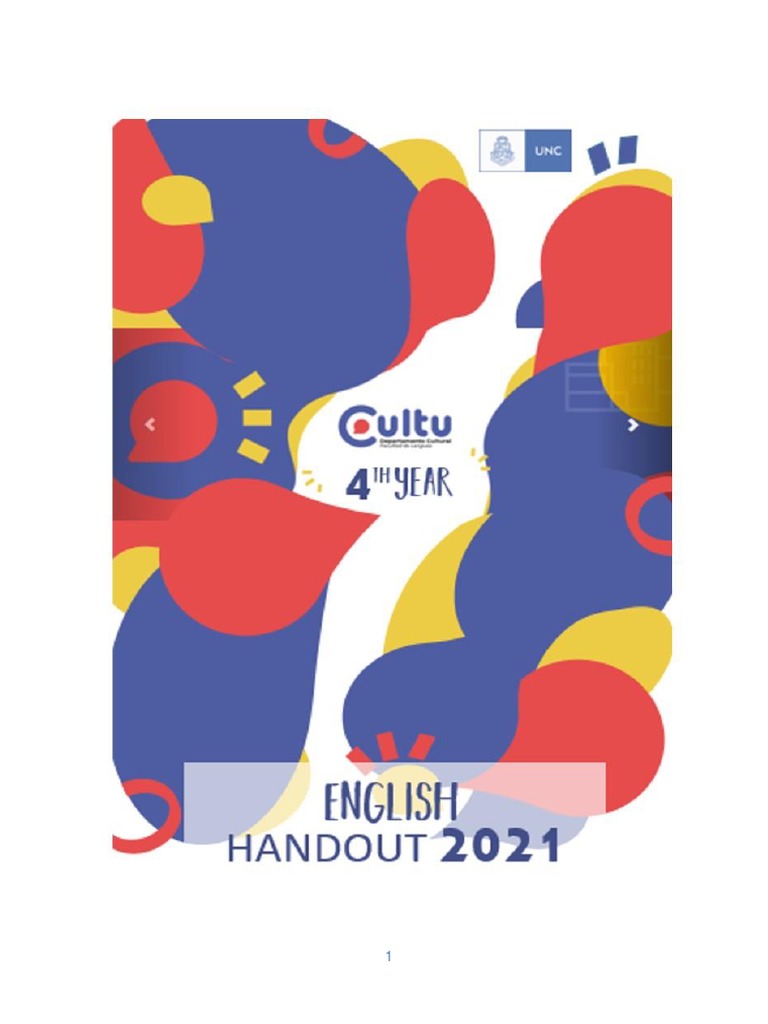 4 Year - Extra Material Handout 2021 | PDF | Schools | Educational Stages