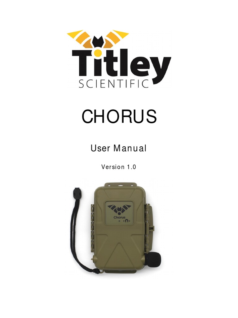 Manual Chorus Titley | PDF | Microphone | Global Positioning System