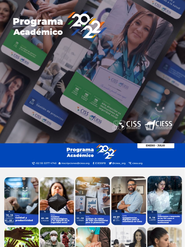 Programa Académico 2022 ESP | PDF | Actuario | La seguridad informática