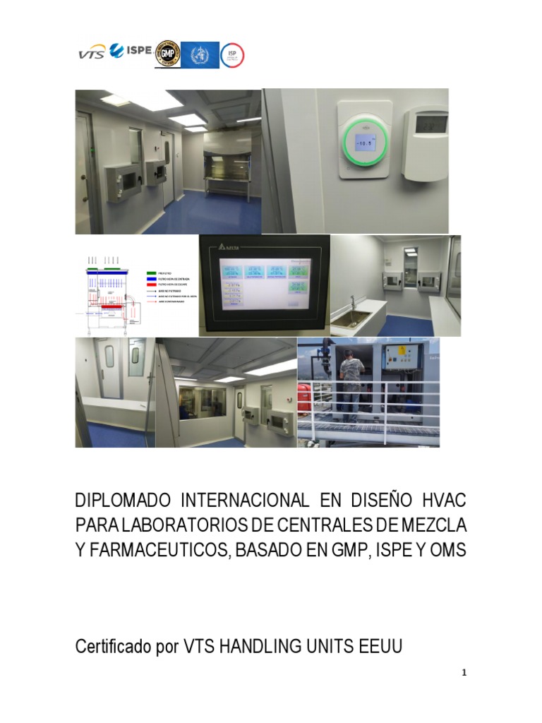 Diplomado Internacional en Diseño Hvac para Laboratorios de Centrales ...