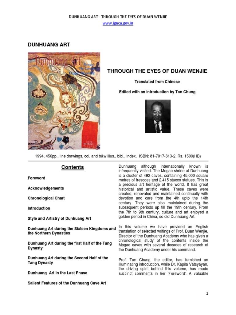 Duan Wenjie Dunhuang Art L379 | PDF