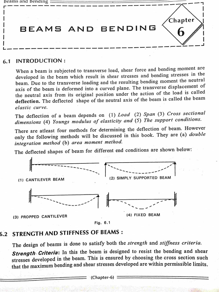 Theory of Structures For Diploma M2 S4 | PDF