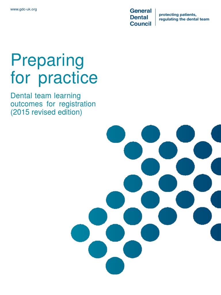 Preparing For Practice (Revised 2015) | PDF | Dentistry | Dentist