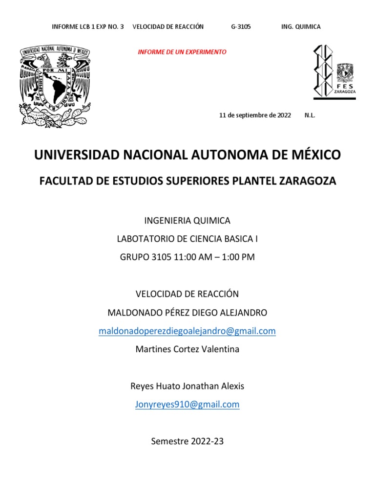Informe Exp 5 | PDF | Redox | Ciencias fisicas