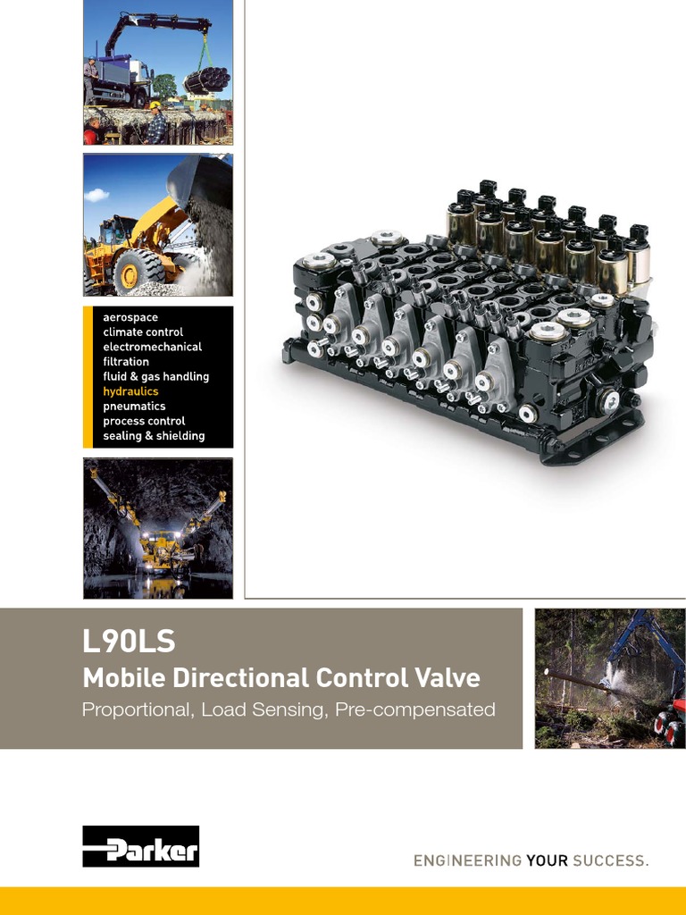 Hy17 8504 Uk - L90LS - 11 2010 | PDF | Valve | Pump