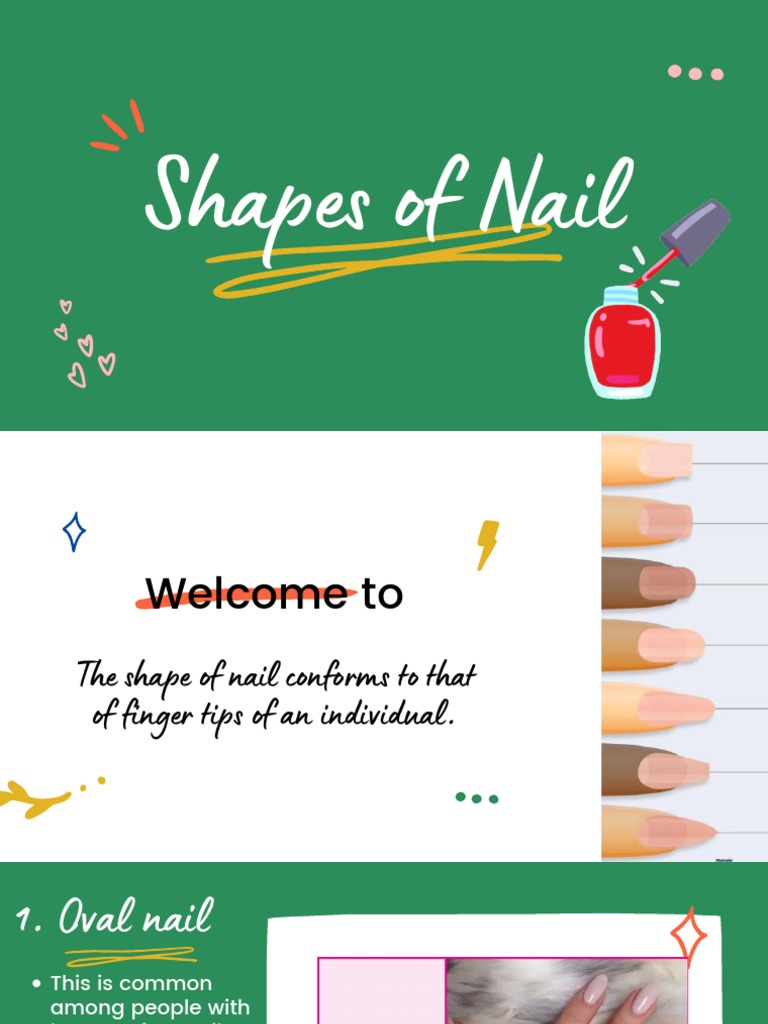 Shapes of Nails | PDF | Nail (Anatomy) | Hand