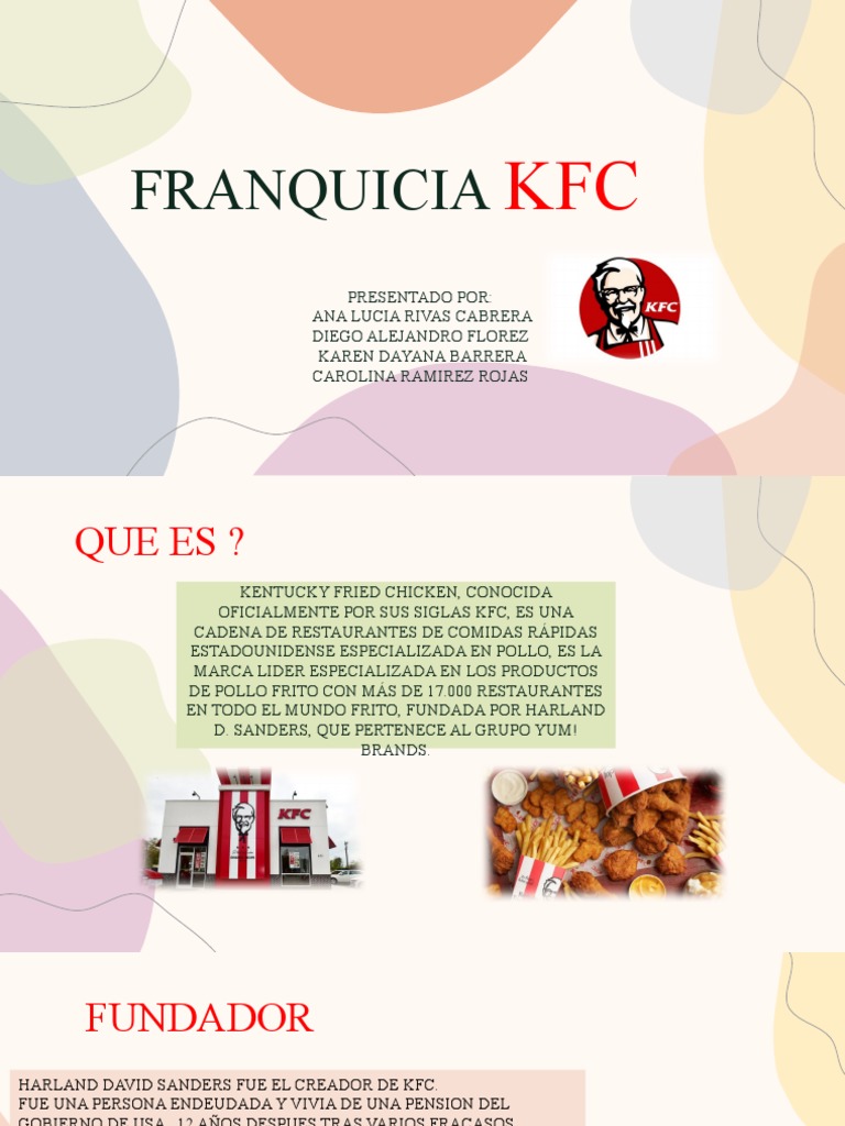 KFC Franquicias | PDF | Ciencias económicas | Business