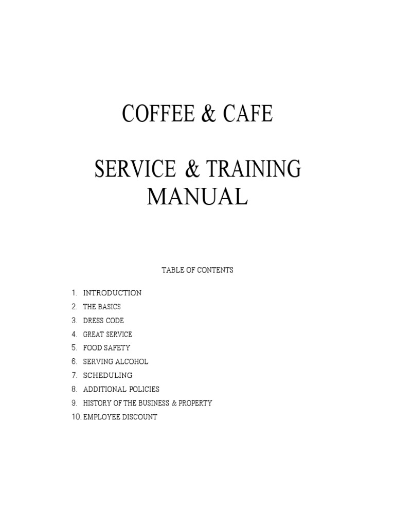 Smith Training | PDF | Clothing | Coffeehouse