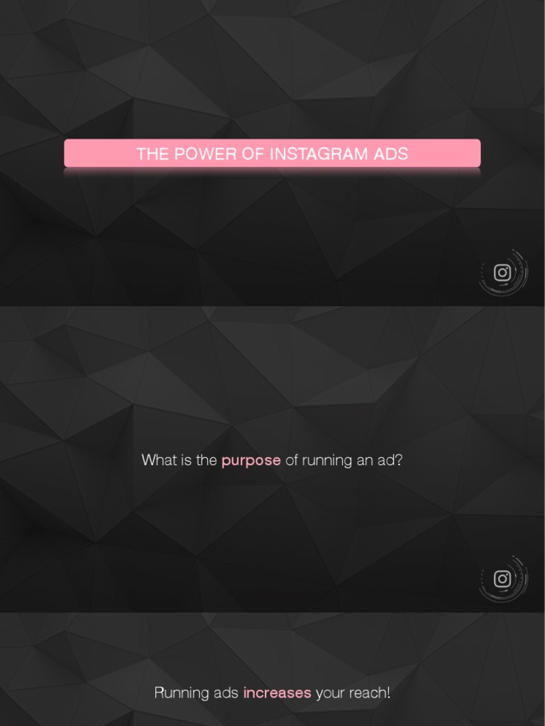 7.1 MODULE 6.1 The Power of Instagram Ads | PDF