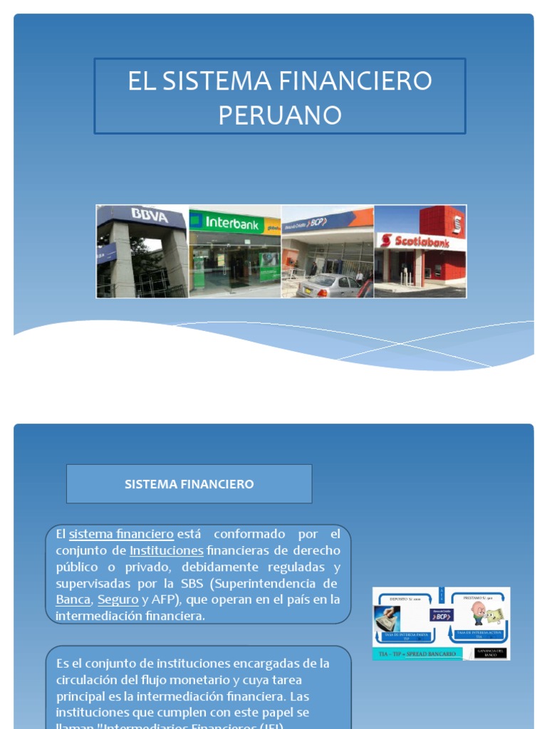 Sistema Financiero | PDF | Ley de fideicomiso | Bancos
