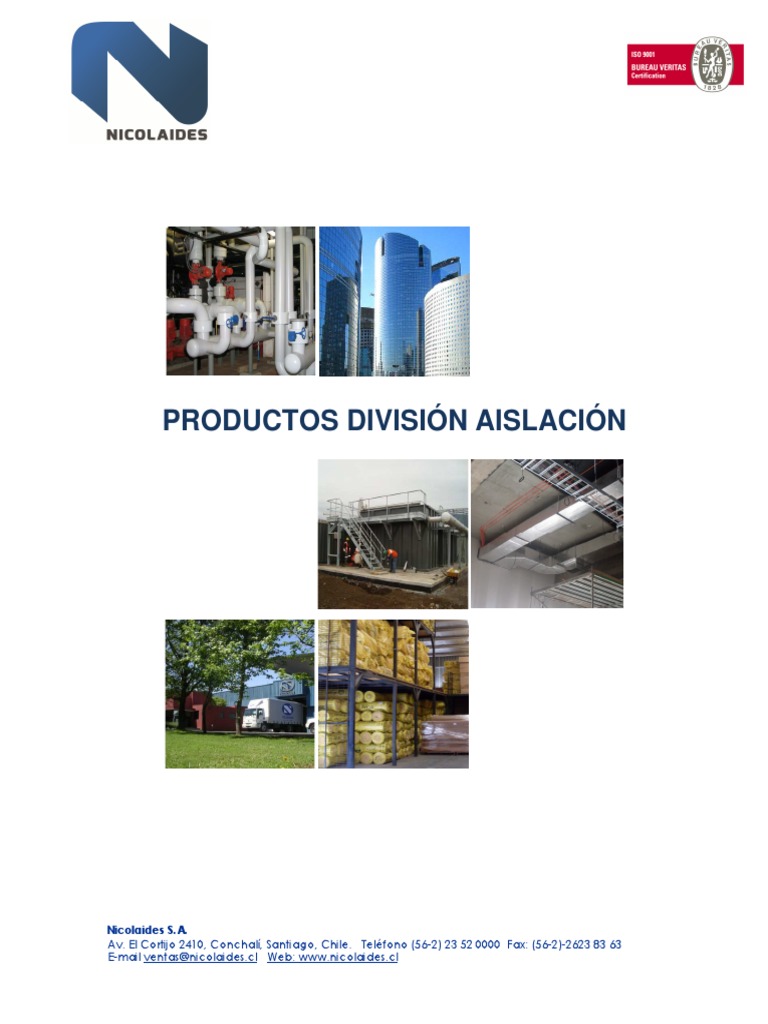Clasificación de Productos Nicolaides S.A. | PDF | Aislamiento térmico ...