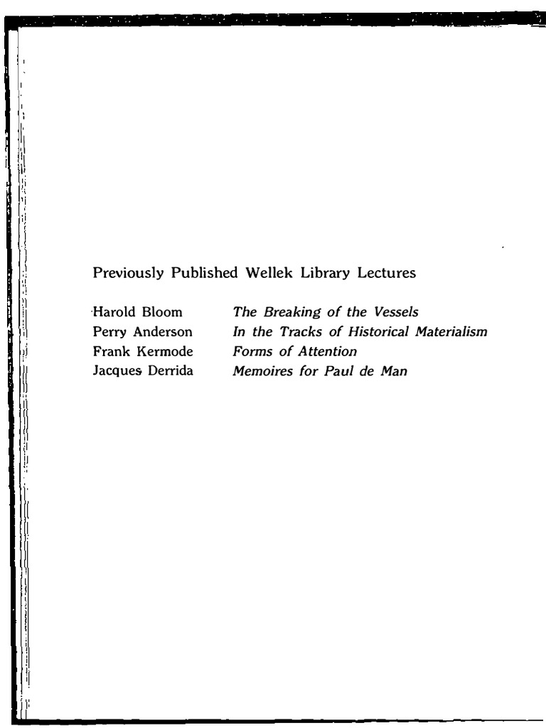 (The Wellek Library Lectures) J H Miller - The Ethics of Reading - Kant ... (The Wellek Library Lectures) J H Miller - The Ethics of Reading - Kant ...