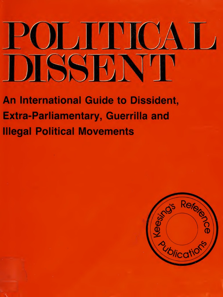 An International Guide To Dissident, Extra-Parliamentary, Guerrilla and ...