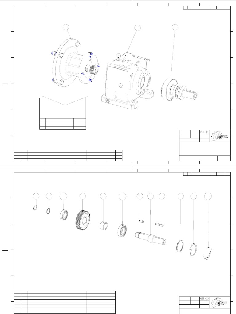 Conjunto Redutor Vista Explodida | PDF