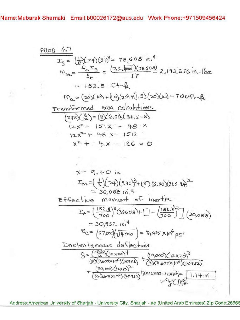 Solution Manual Design of Reinforced Concrete by Mccormac - Page - 170 ... Solution Manual Design of Reinforced Concrete by Mccormac - Page - 170 ...