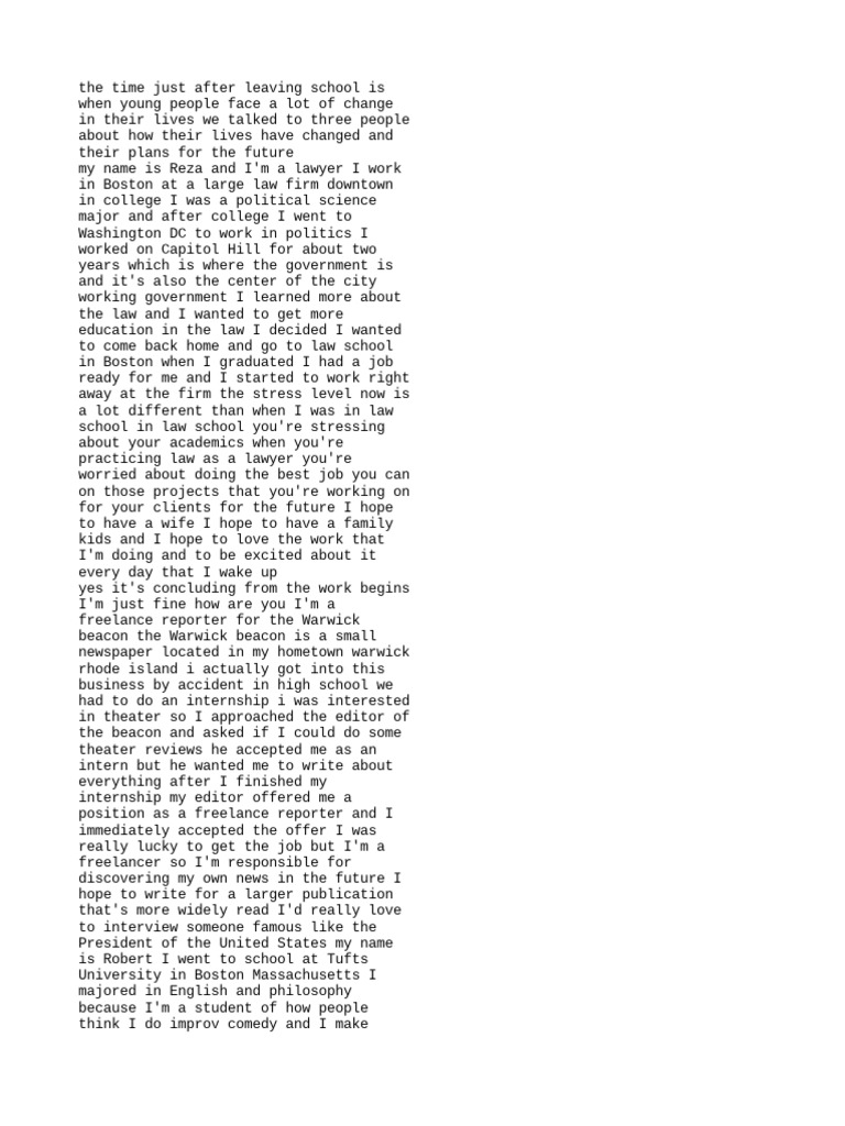 Interchange 1 16 Life Changes | PDF | Improvisational Theatre