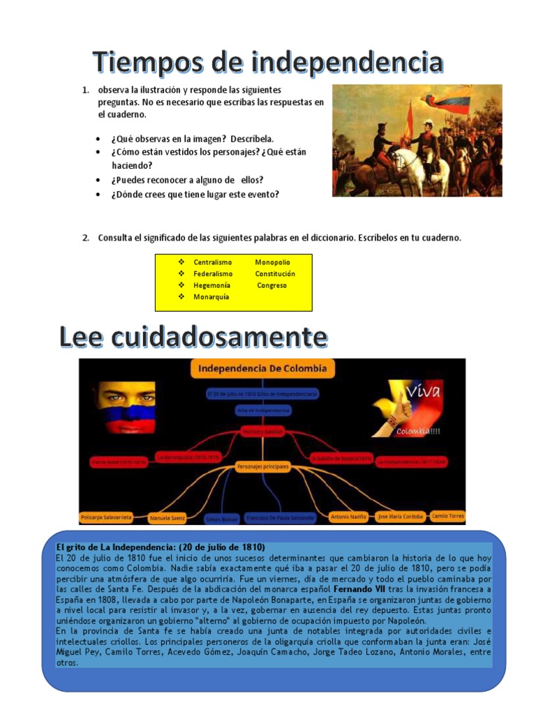 Independencia de Colombia | PDF | Colombia | America latina