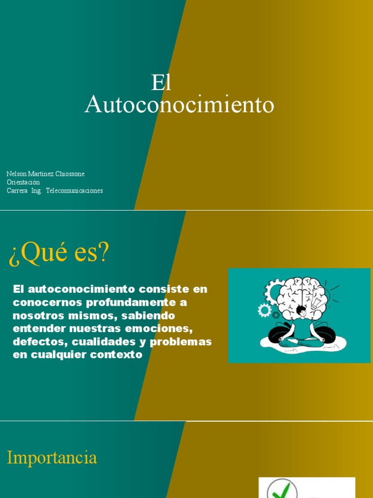 Claves para Mejorar el Autoconocimiento | PDF