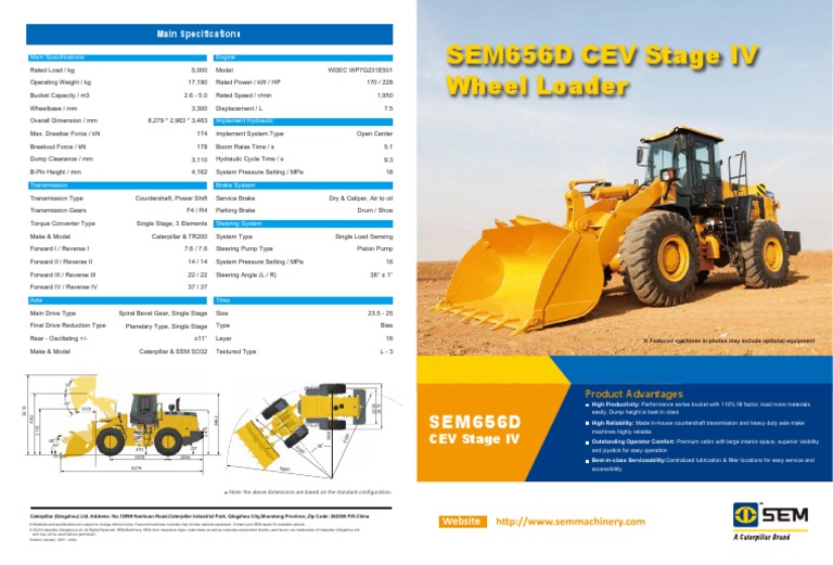 Sem 656D | Download Free PDF | Brake | Steering