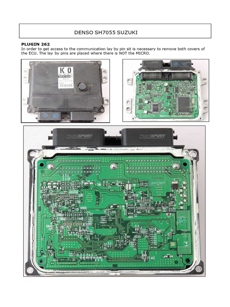 Denso sh7055 Suzuki | PDF