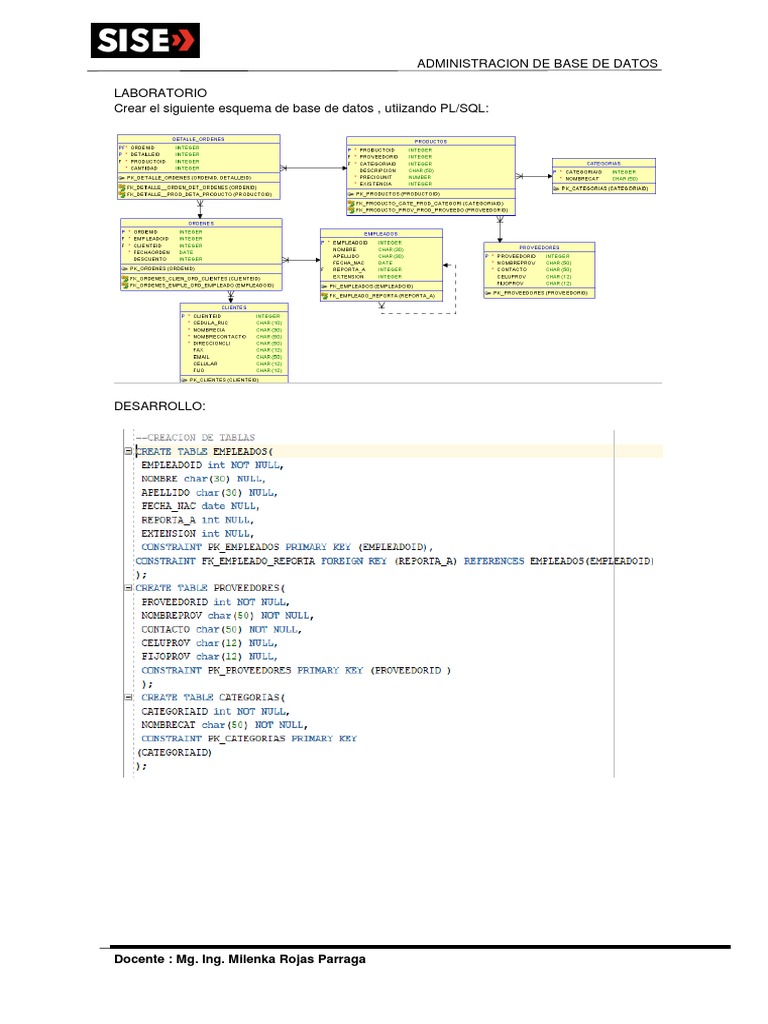 Administracion de Base de Datos Semana 5 | PDF | SQL | Bases de datos