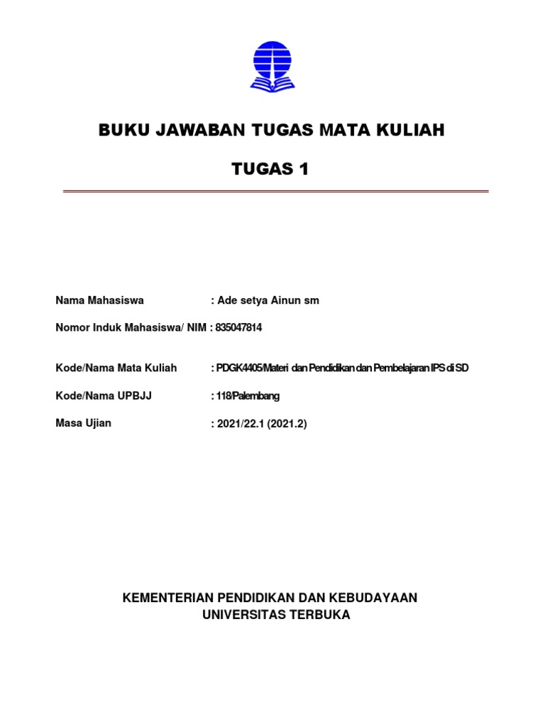 PDGK4405 - T1 - ADE SETYA AINUN SM-dikonversi | PDF