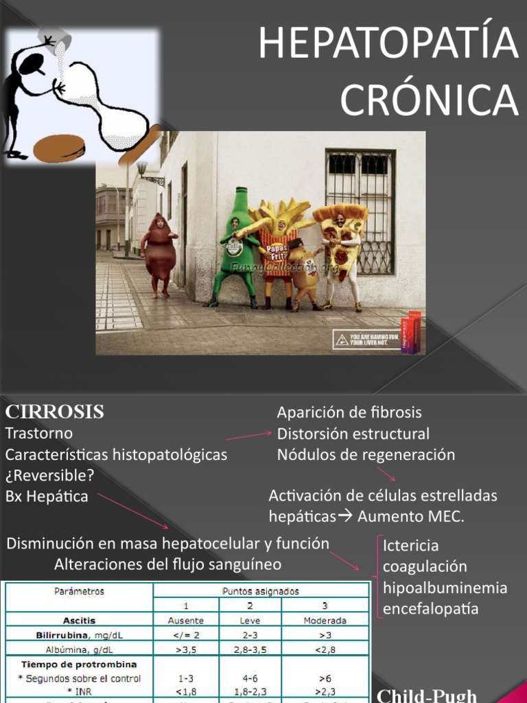 Hepatopatia Cronica - Final | PDF | Cirrosis | Hepatitis