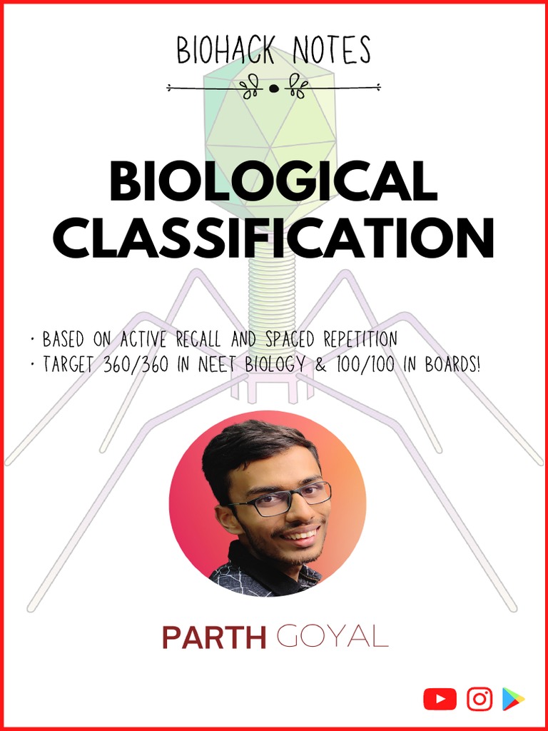Biological Classification BioHack | PDF | Virus | Fungus