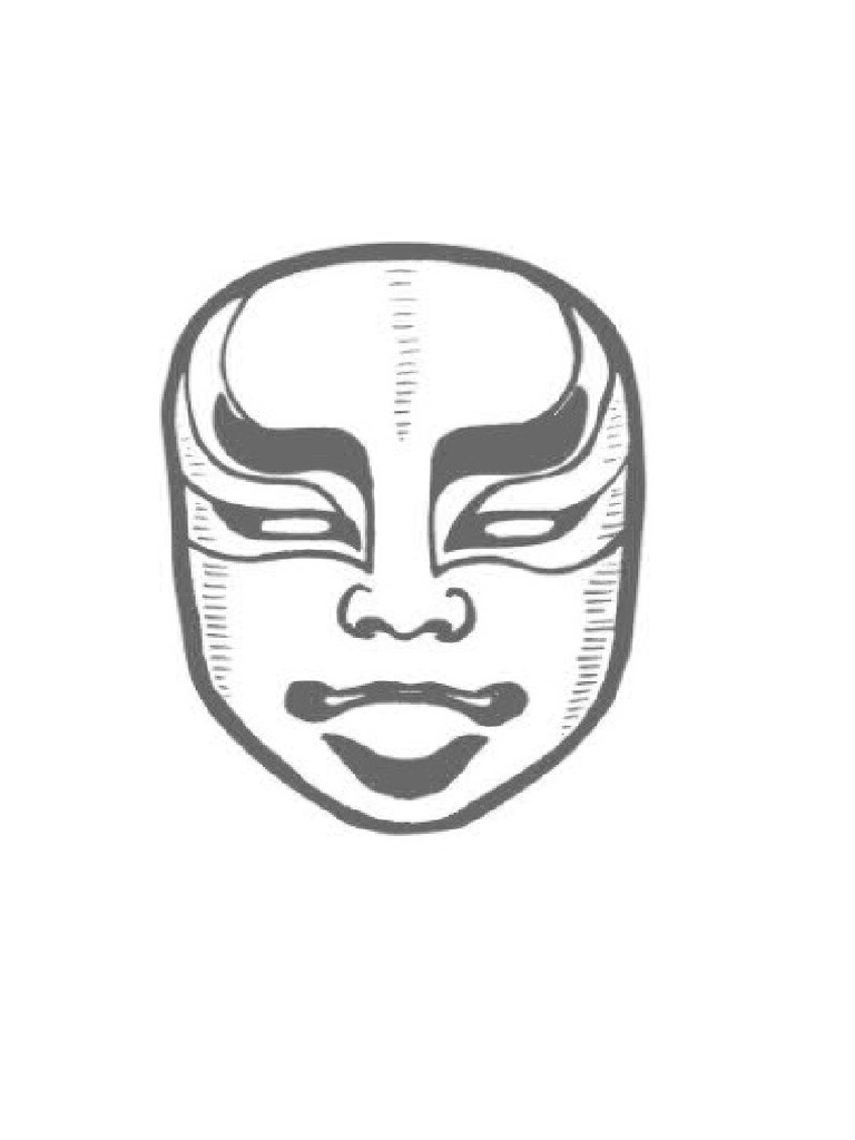 Japanese - Kabuki Mask | PDF