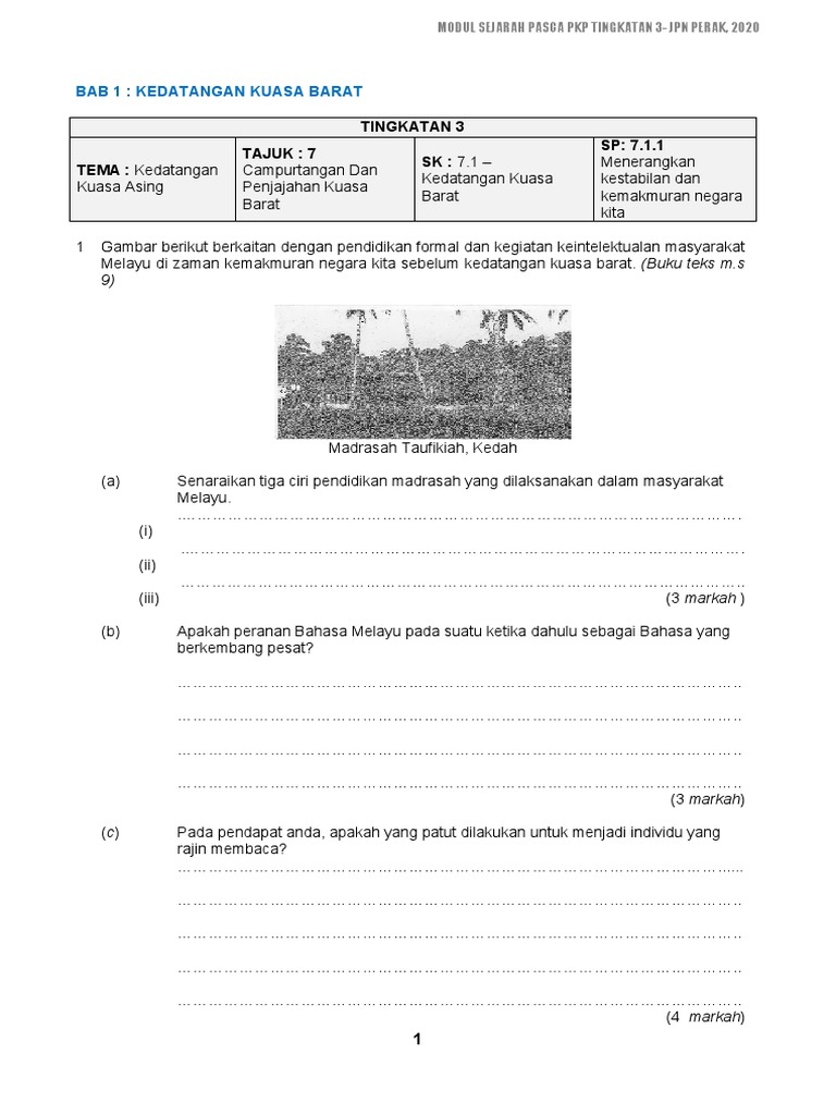 166 Struktur Tingkatan 3 8 15 Pdf