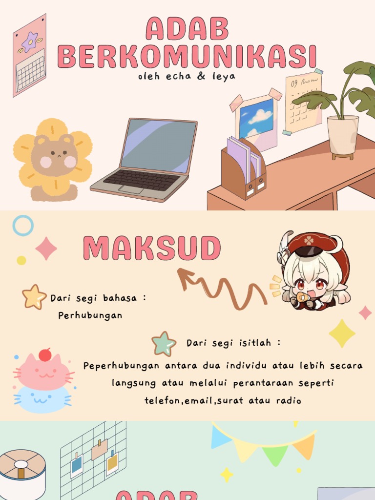 Adab Berkomunikasi | PDF