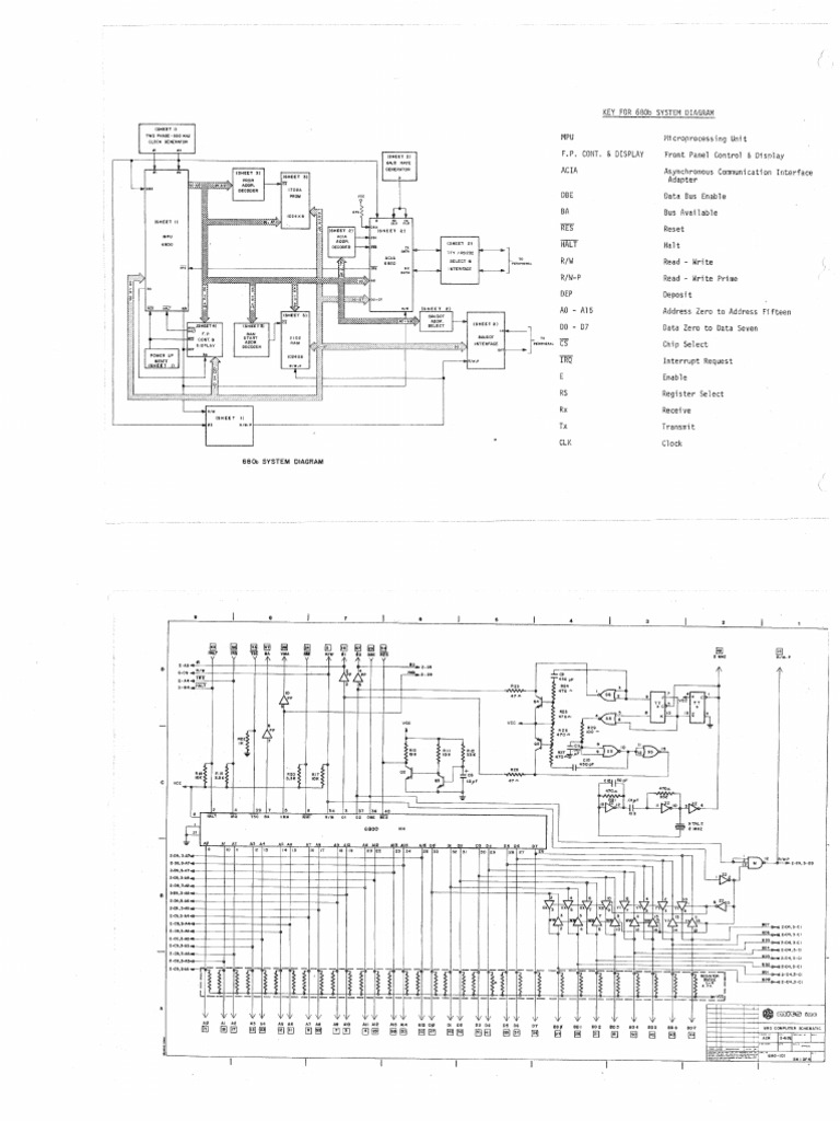 Altair 680b 99 - Schematic | PDF